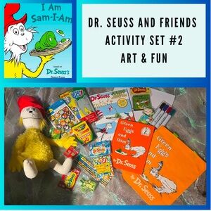 Dr. Seuss | Other | Nwt Kid Pack Over 3 Items Dr Seuss Themed Activity ...